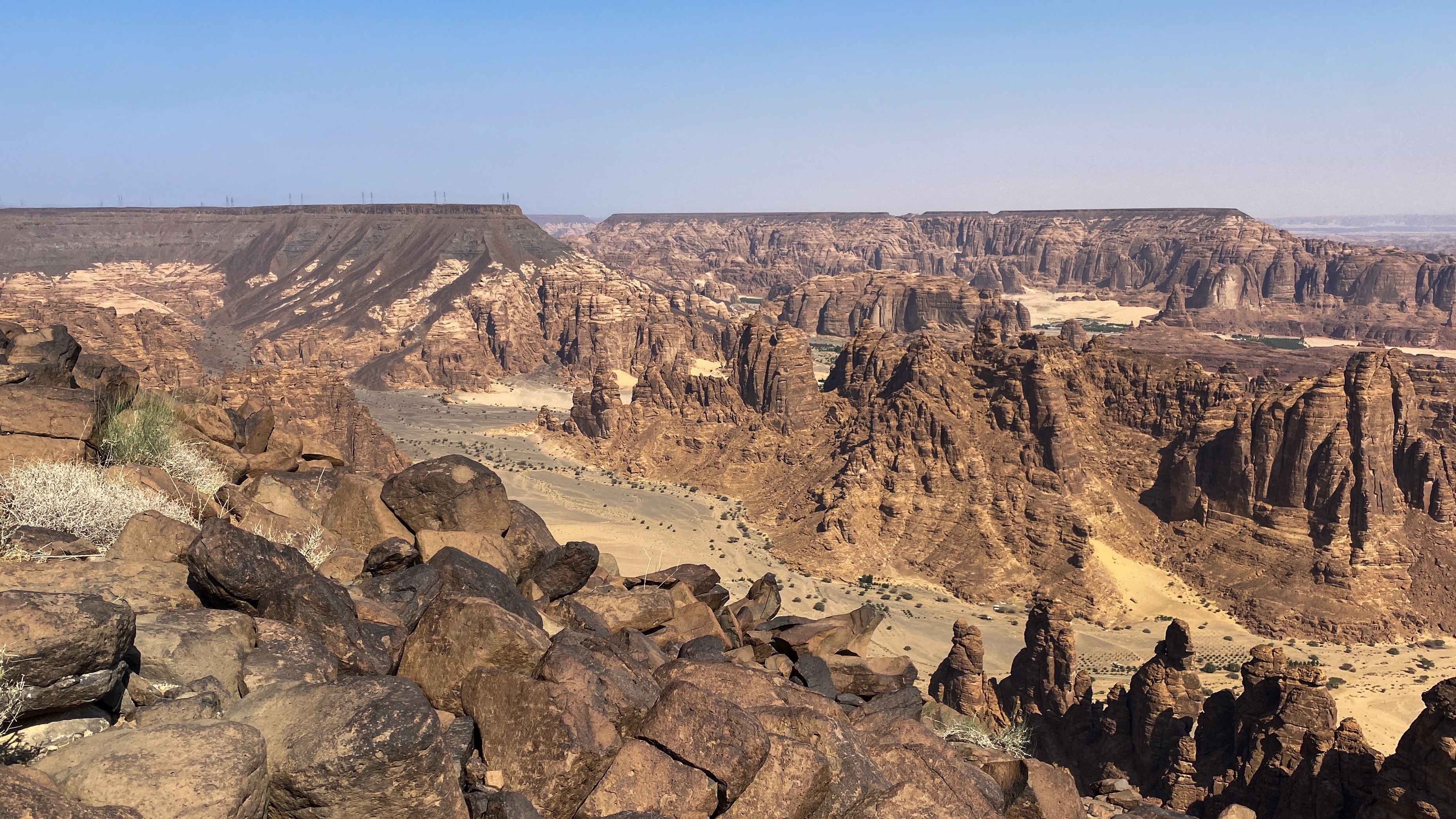 The plateau above Al Ula. Saudi Arabia | Spanish Lens